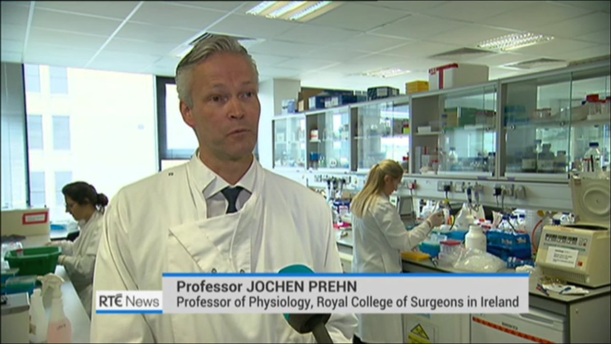 Prof. Jochen Prehn and Brain Tumor Ireland are featured in RTE news on ...
