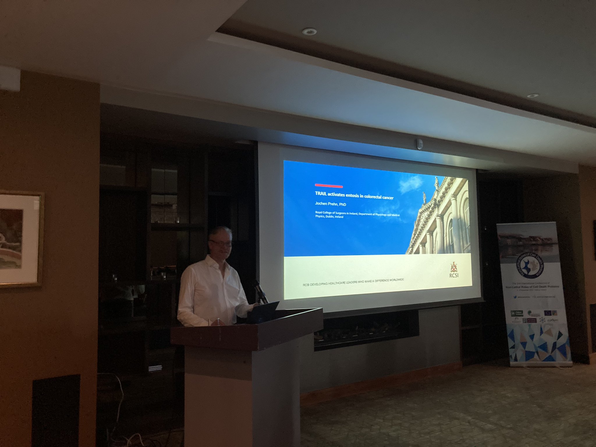 Prof Prehn gave a talk at the 2nd International Conference of Non ...